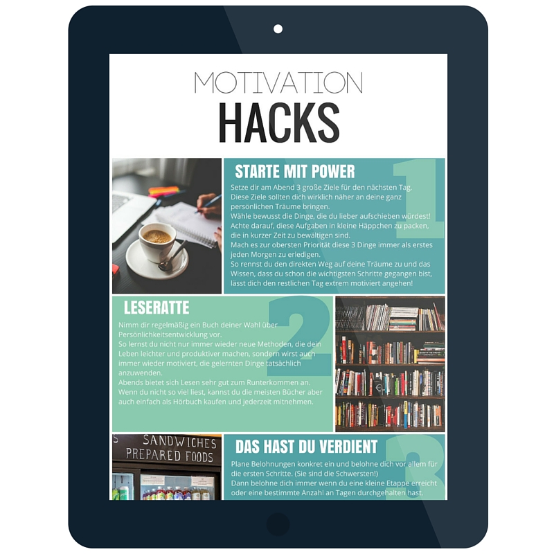 Kickstarte deine Motivation - Mind Hack